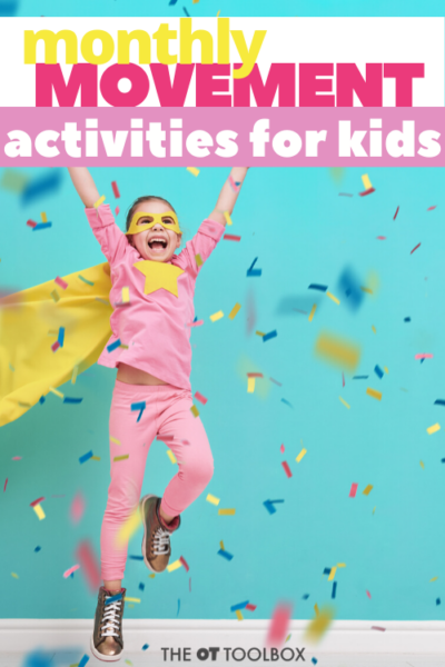 Monthly Movement Activities - The OT Toolbox
