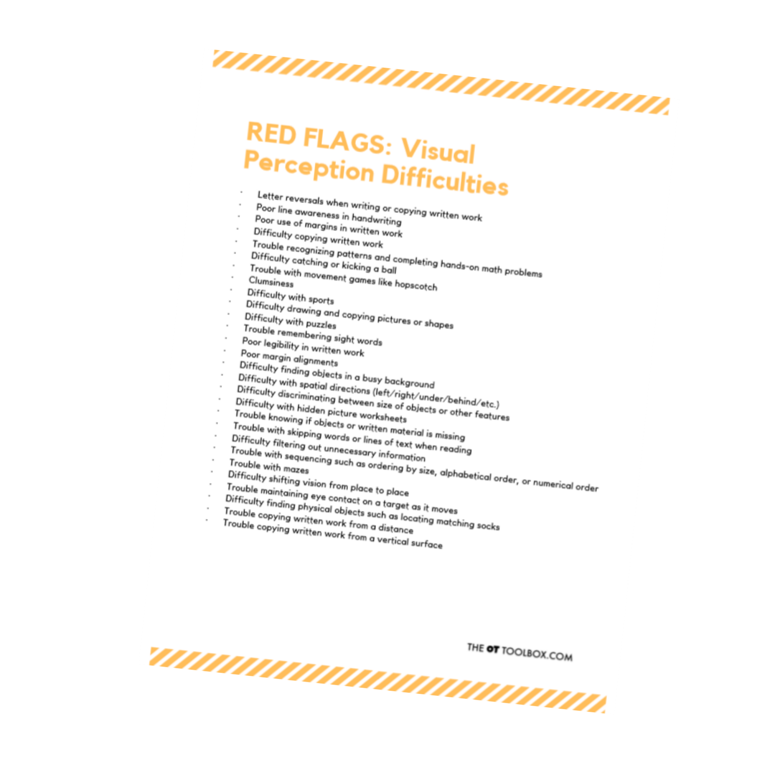 Visual Processing Bundle - The OT Toolbox