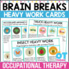 Heavy Work Activity Cards - The OT Toolbox
