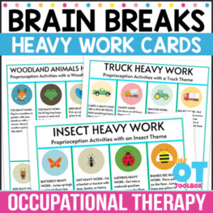 Heavy Work Activity Cards - The OT Toolbox