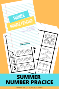 Summer Occupational Therapy Activities Packet - The OT Toolbox