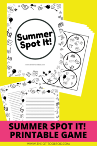Summer Occupational Therapy Activities Packet - The OT Toolbox