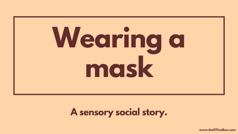 Mask Social Story Slide Deck - The OT Toolbox