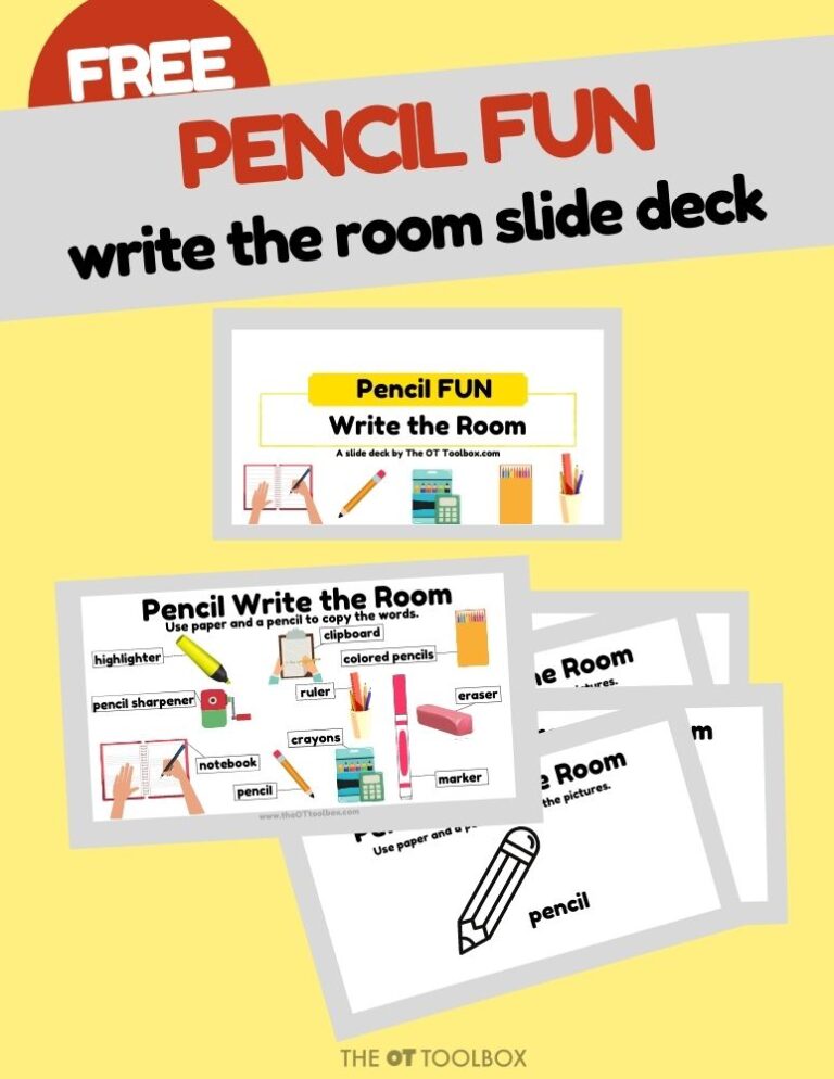 Write the Room Pencil Theme - The OT Toolbox