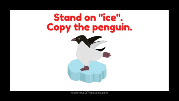 Penguin Yoga Exercises for Kids - The OT Toolbox