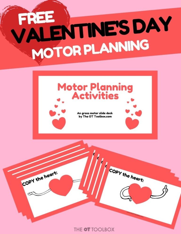 Valentine's Day Gross Motor Activity - The OT Toolbox
