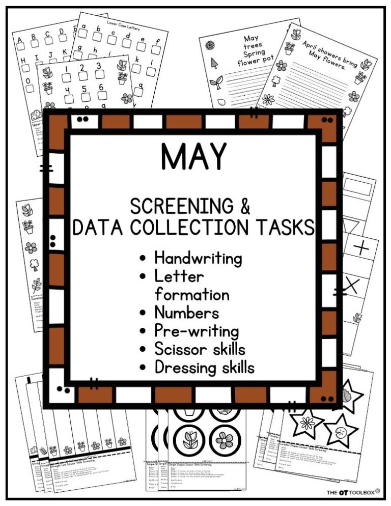 Occupational Therapy Screening & Data Collection Bundle - The OT Toolbox