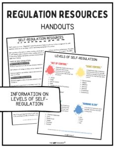 Self Regulation Toolkit - The OT Toolbox