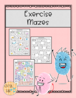Exercise, Locomotor, Stretching, and Yoga Motor Maze Bundle - The OT ...
