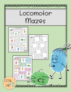 Exercise, Locomotor, Stretching, and Yoga Motor Maze Bundle - The OT ...