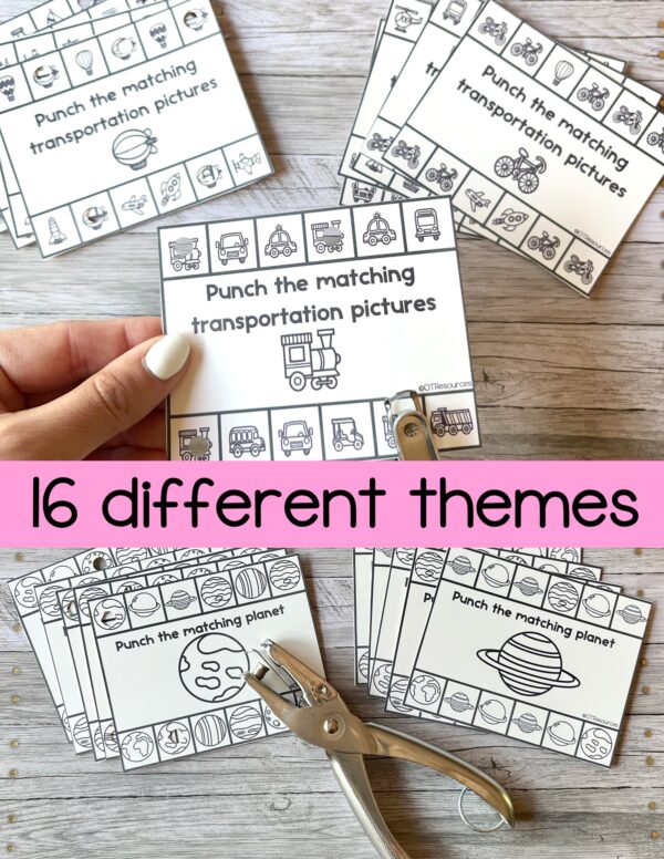 Hole Punch Cards: Fine Motor Activity - The OT Toolbox