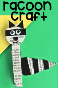 Raccoon Craft for Math and Fine Motor - The OT Toolbox