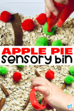 Apple Pie Sensory Bin - The OT Toolbox
