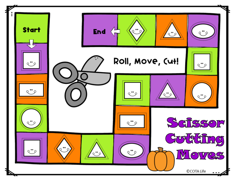 Scissor Cutting Game Boards - The OT Toolbox