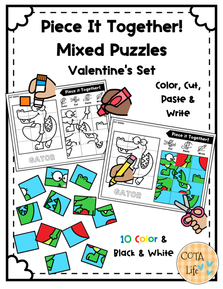 Piece It Together! Mixed Puzzles - The OT Toolbox