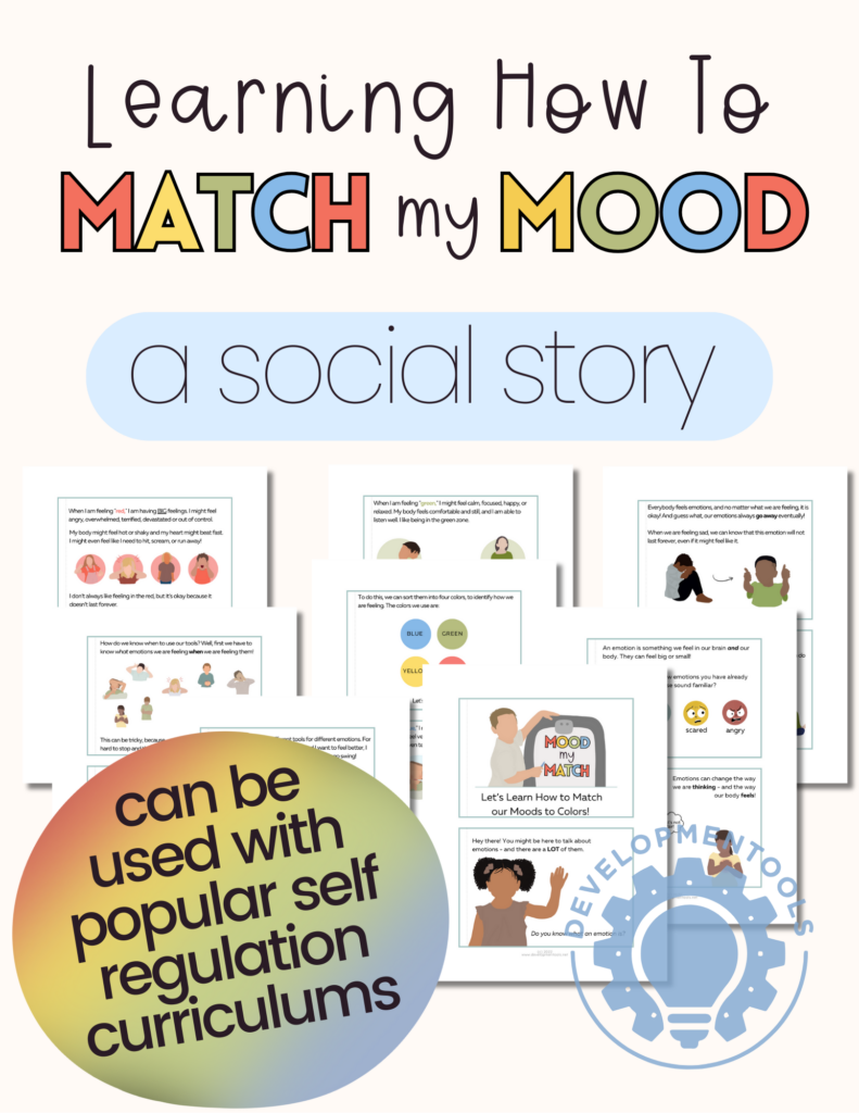 Learning How to Match my Mood Social Story for Self Regulation - The OT ...