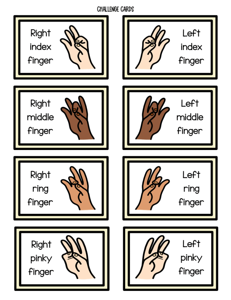 Finger Tap Mini Board Games - The OT Toolbox