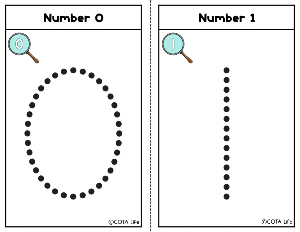Push Pin Letter, Number & Shape Cards - The OT Toolbox